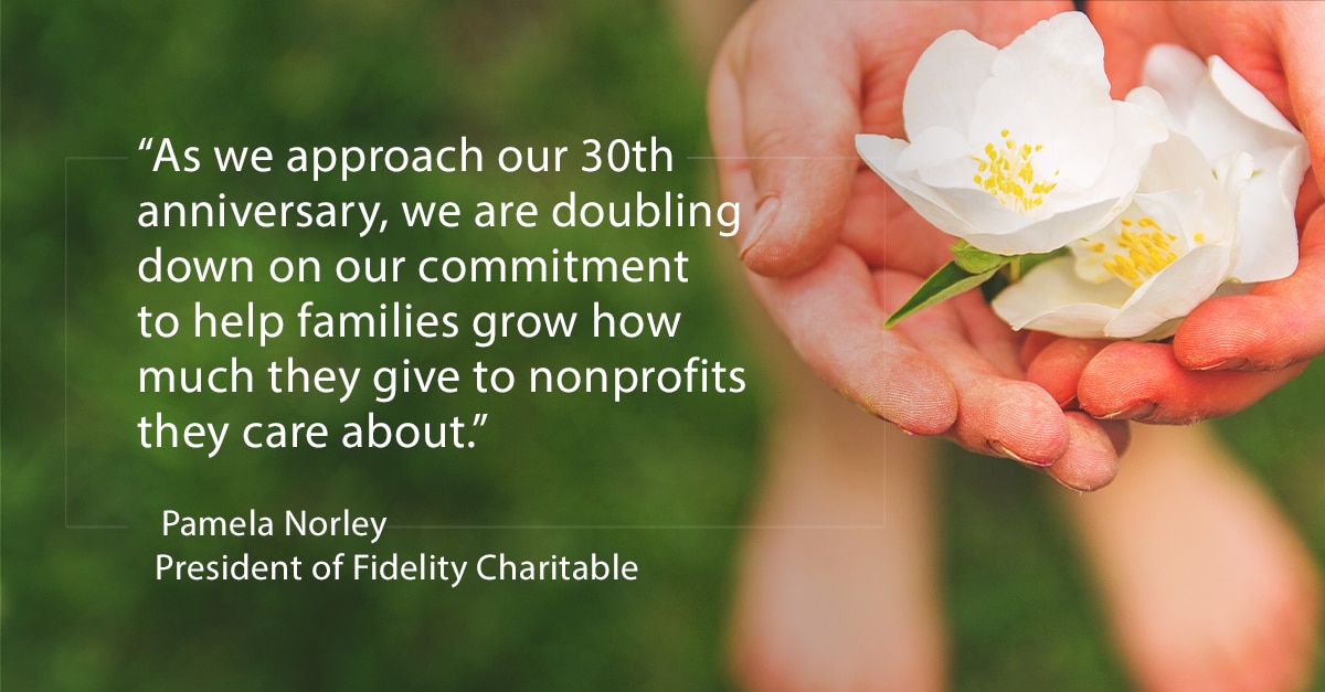 Largest Grantmaker Eliminates Minimum Contribution Amount | Fidelity ...