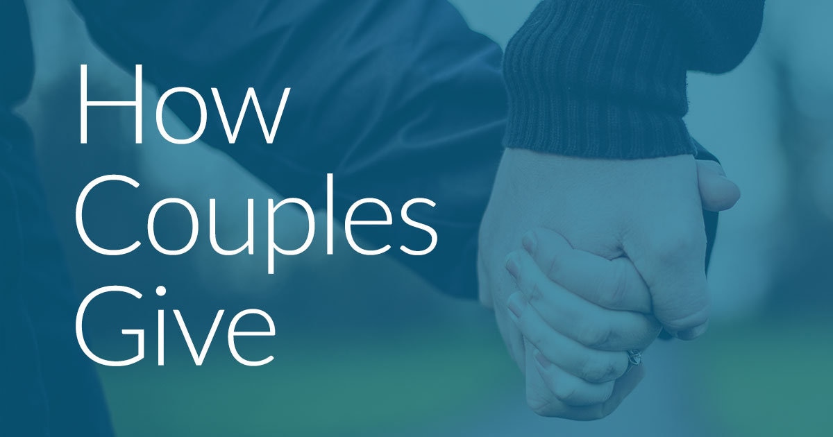 Survey Shows Giving Brings Couples Together | Fidelity Charitable