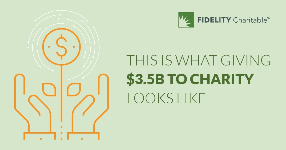 What Giving $3.5 Billion to Charity Looks Like | Fidelity Charitable