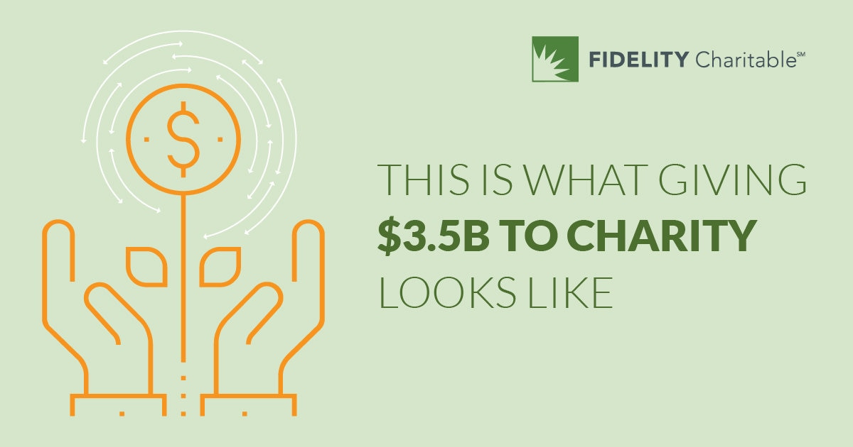 What Giving $3.5 Billion to Charity Looks Like | Fidelity Charitable